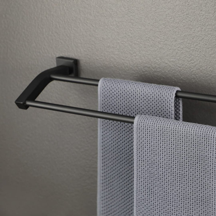 ColorLife 24.7'' Wall Mount Towel Bar | Wayfair